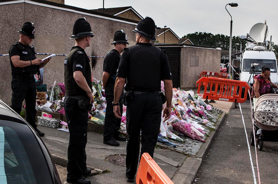 En images : un photographe documente deux ans de scènes de crime