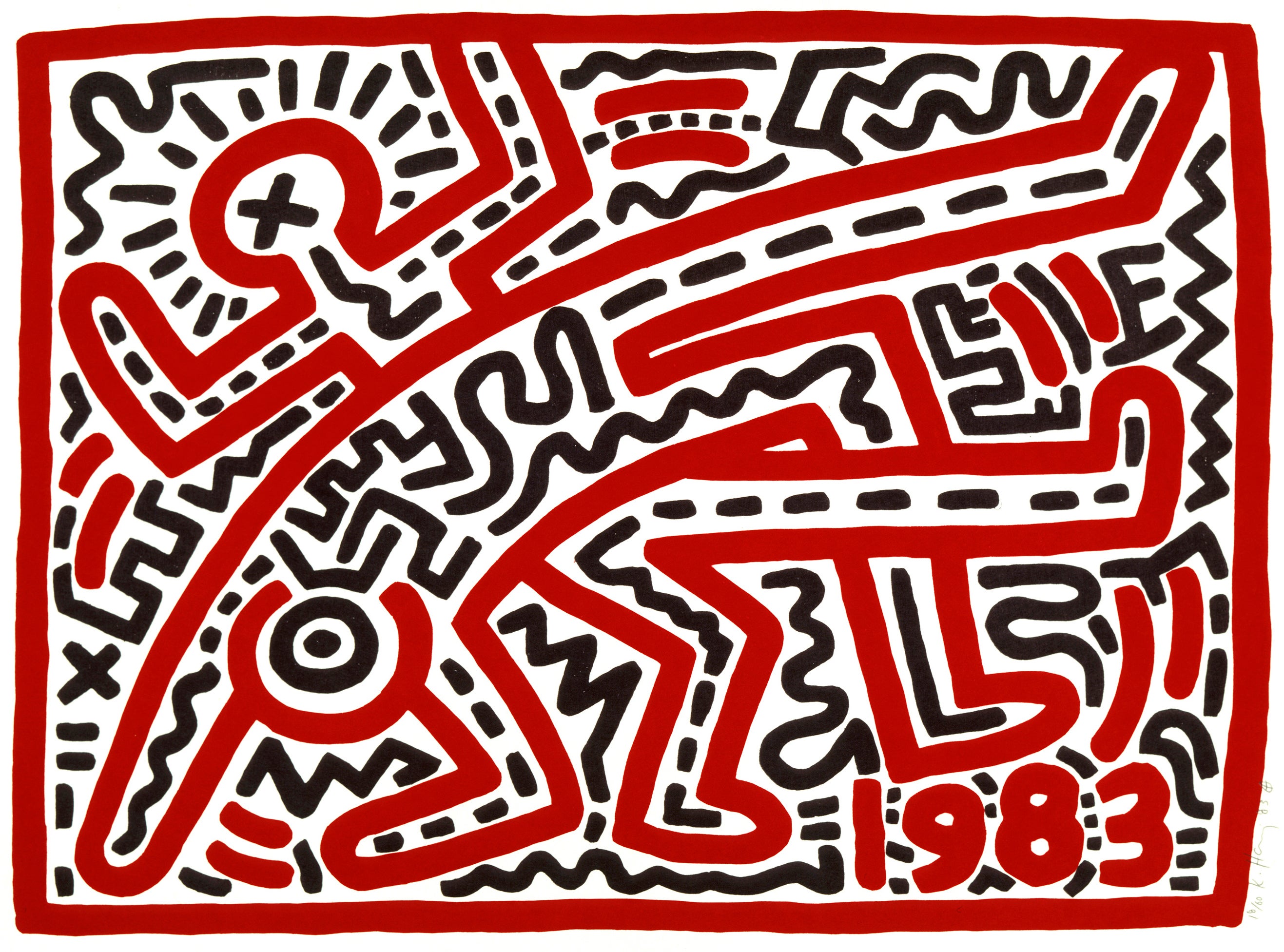 Une grande rétrospective consacrée à Keith Haring aura lieu à la Tate ...