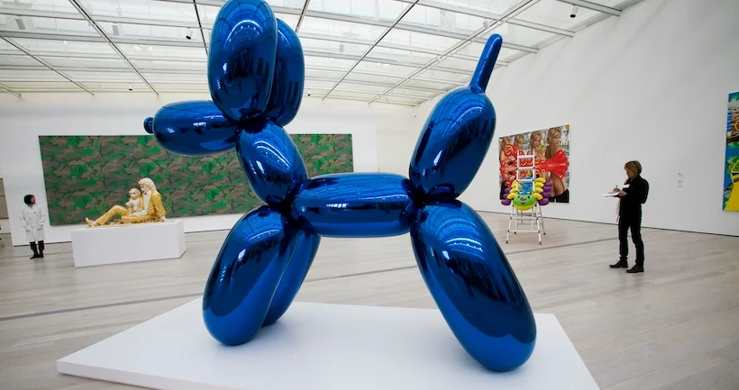 Oups : un (très cher) Balloon Dog de Jeff Koons explosé en mille ...