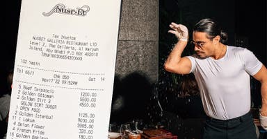 Salt Bae est décidément un énorme forceur (même avec Lionel Messi)