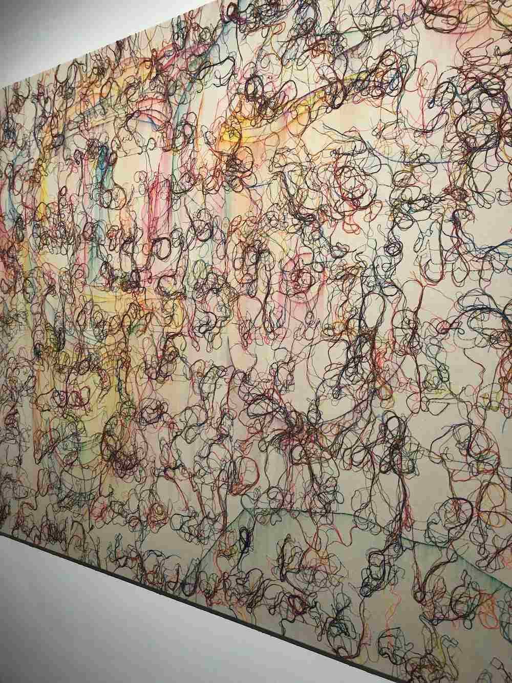 Nus, broderie, féminisme et art décolonial… Ghada Amer en 7 œuvres ...