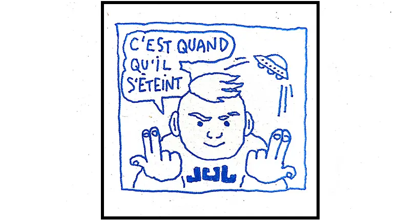 On a essayé de dessiner la prochaine cover d’album de Jul (ça tourne mal)