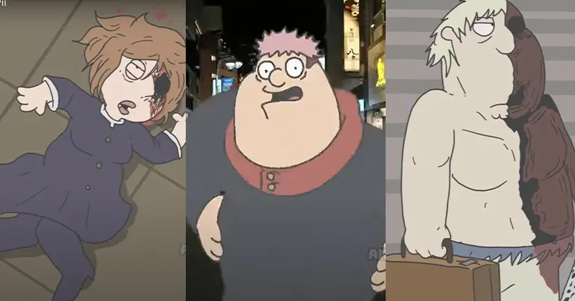 Peter Griffin de Family Guy reprend l’opening de Jujutsu Kaisen et c ...