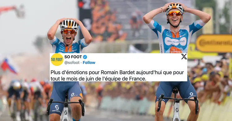 Romain Bardet est le premier maillot jaune du Tour de France 2024 : le ...