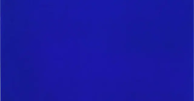 Comment Yves Klein a-t-il créé son bleu… Klein