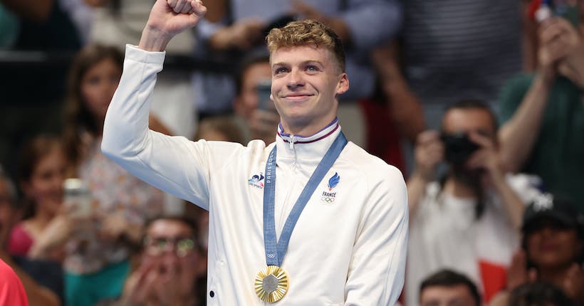 La folle histoire derrière les photos de Léon Marchand (et son frère ...