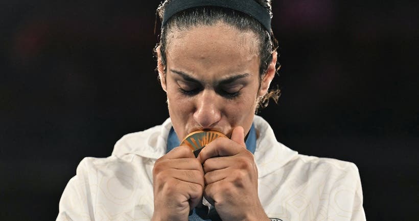 La boxeuse Imane Khelif est rentrée en Algérie acclamée par une foule ...