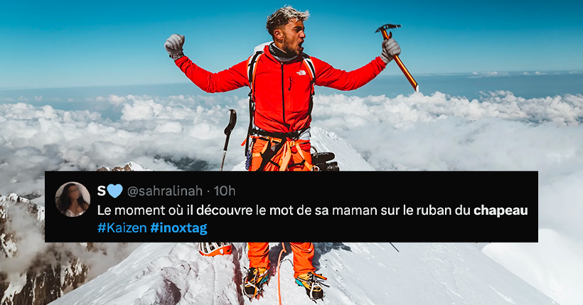 Kaizen d’Inoxtag : les frères Lebrun et Léon Marchand posent avec le ...