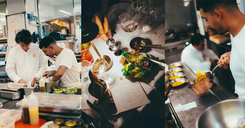 On a assisté au dîner spécial (et inédit) entre Jean Imbert et Valentin ...