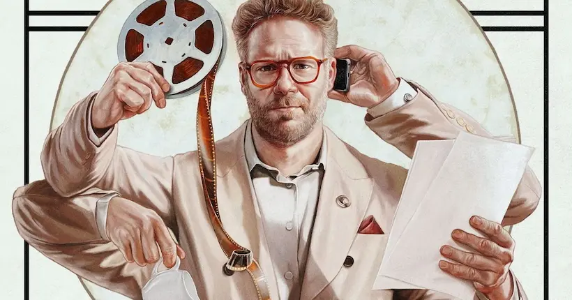 Dans The Studio, une série aux faux airs de BoJack Horseman, Seth Rogen ...