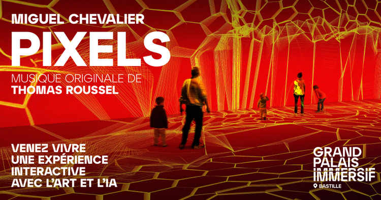 Gagnez deux lots autour de l’exposition Pixels – Miguel Chevalier au ...