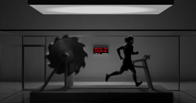 Il l’a fait : Rilès a terminé ses 24 heures de run sur un tapis de ...