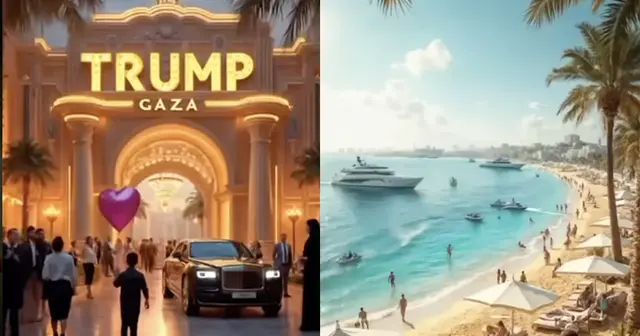 Mais c’est quoi cette vidéo en IA sur Gaza postée par Donald Trump sur ...